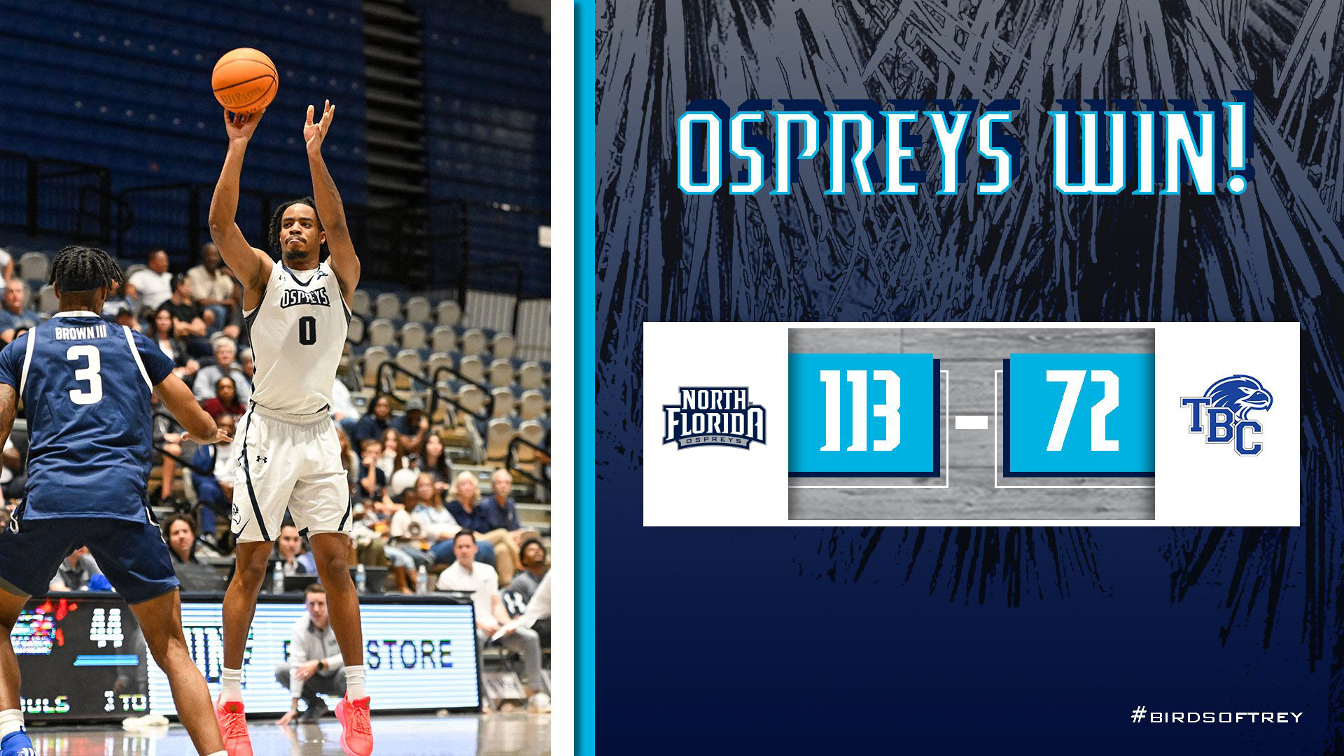 Jasai Miles Shines In UNF Ospreys' Convincing Victory - Jasai Miles ...